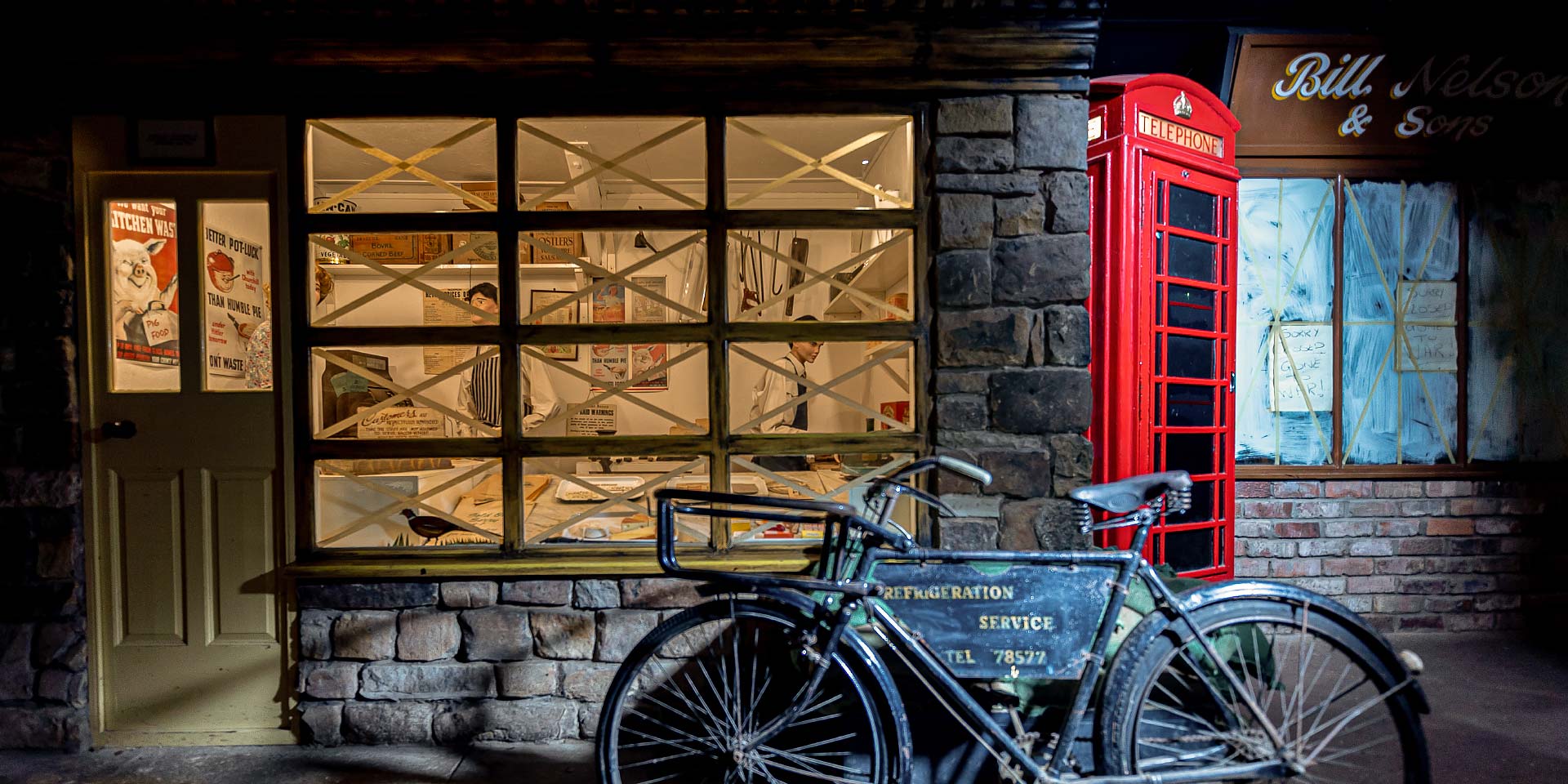 Hut 7: The Street at War - Eden Camp Modern History Museum