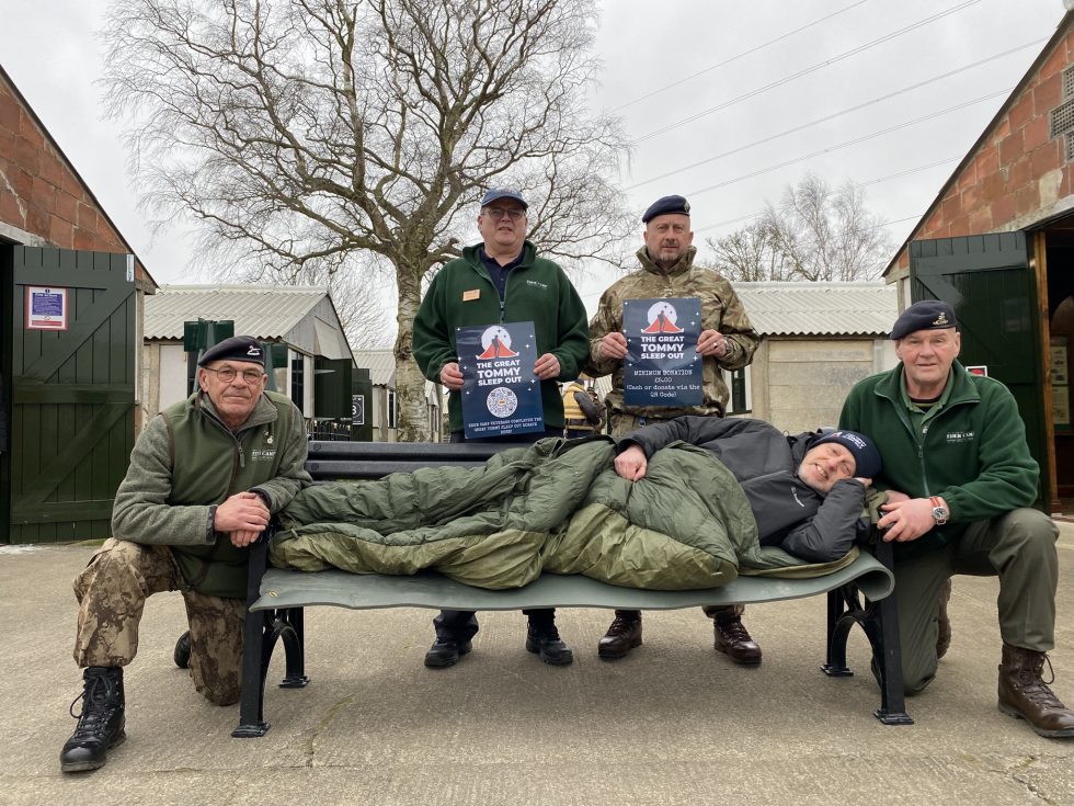 Eden Camp veterans brave the cold for Great Tommy Sleepout to support ...